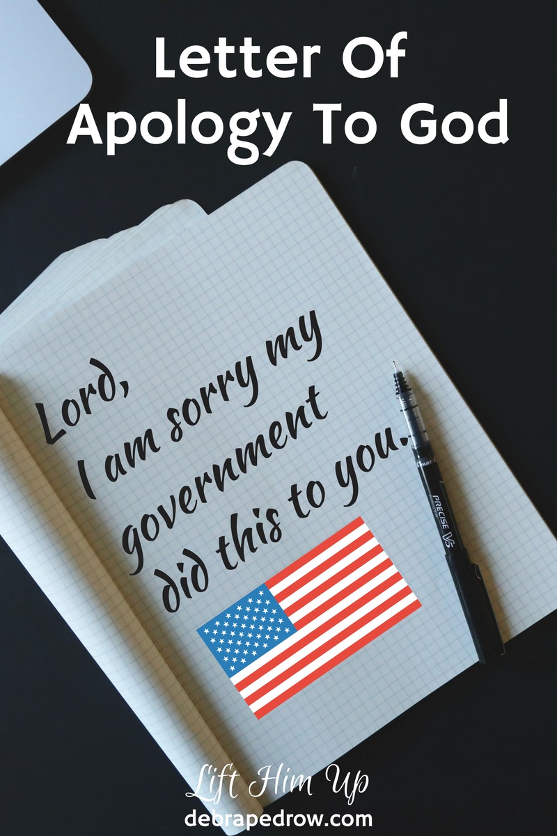 Letter Of Apology To God | Lift Him Up