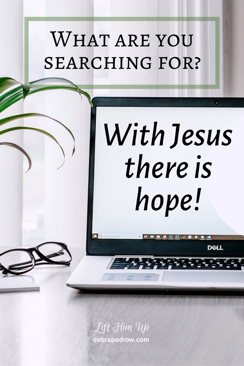 With Jesus there is hope! | Lift Him Up